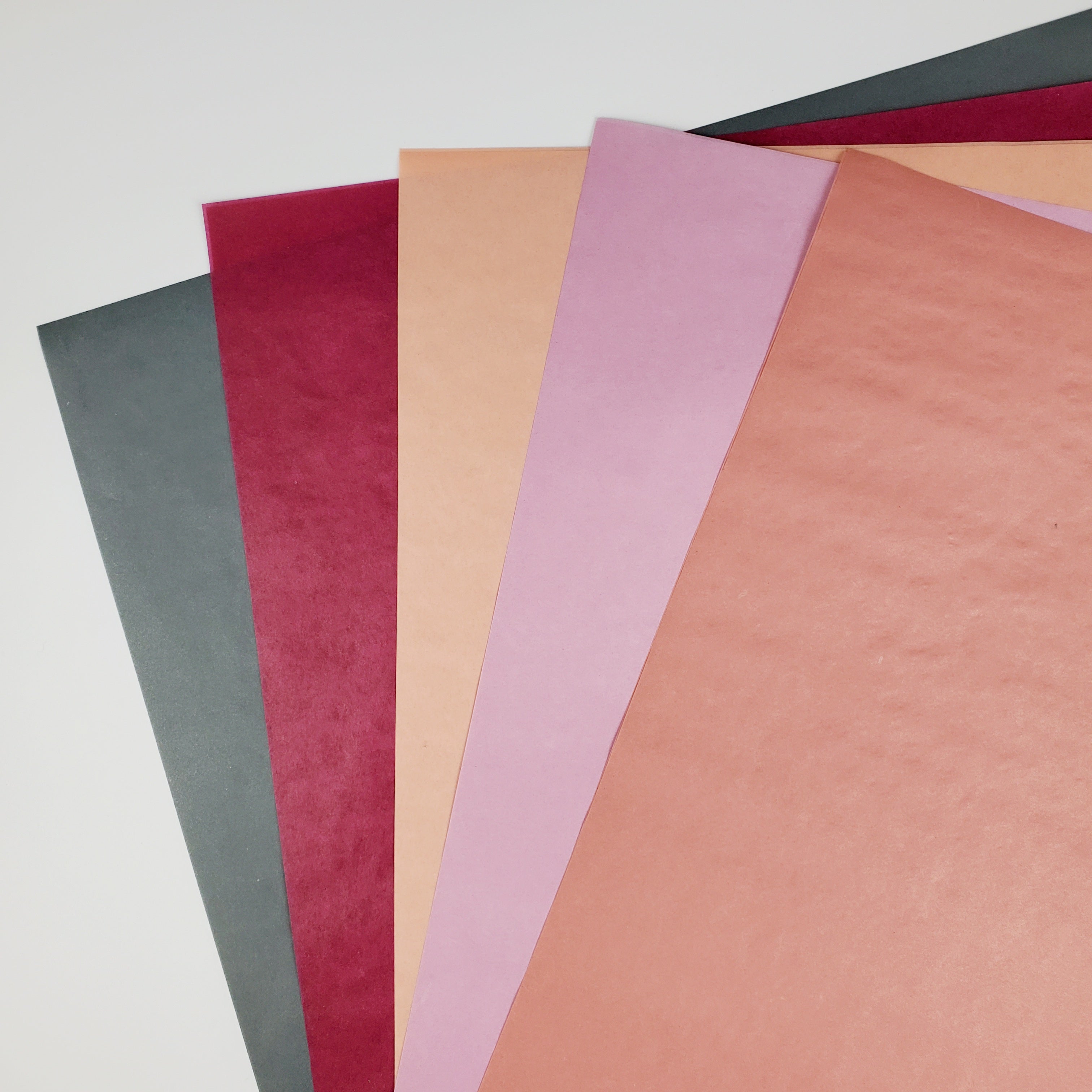 END OF LINE SALE - Coloured plain tissue paper (50 sheets) - 60% OFF